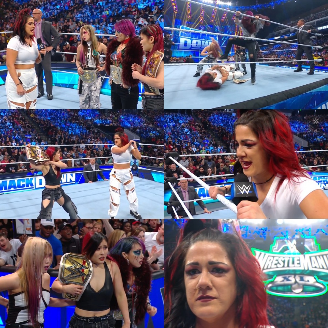 Bayley vs. IYO SKY Set For WrestleMania, Damage CTRL Turns On Bayley - News Bayley vs. IYO SKY Set For WrestleMania, Damage CTRL Turns On Bayley - News